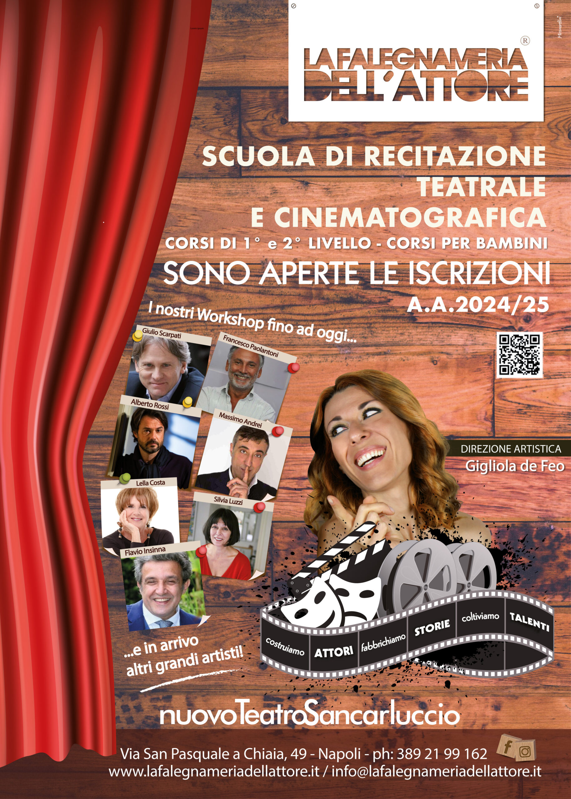 Scuola di Recitazione a Napoli - Aperte le Iscrizioni alla Falegnameria ...